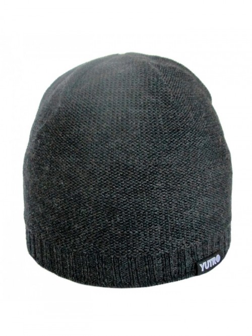 Classic Winter 100 Merino Wool Beanie Hat For Men Charcoal Cx12nr519gs